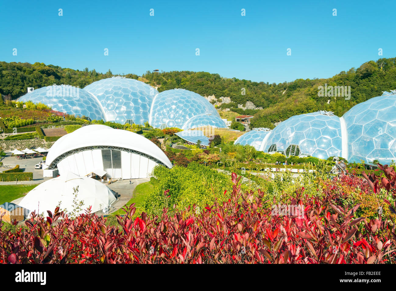 England cornwall eden project visitors -Fotos und -Bildmaterial in ...