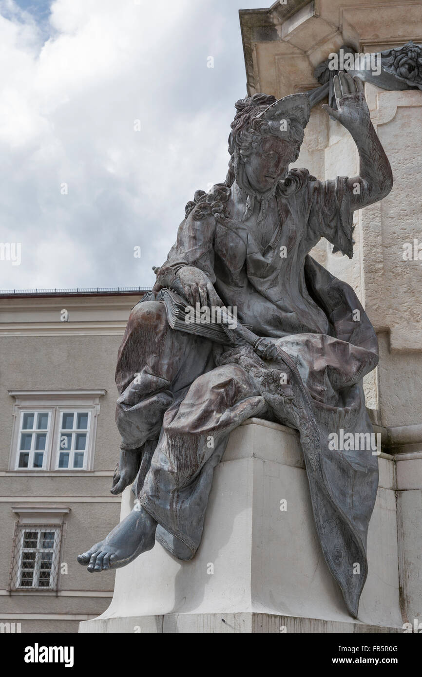 Statue der Unbefleckten Spalte (Jungfrau Maria) von Wolfgang und Johann ...