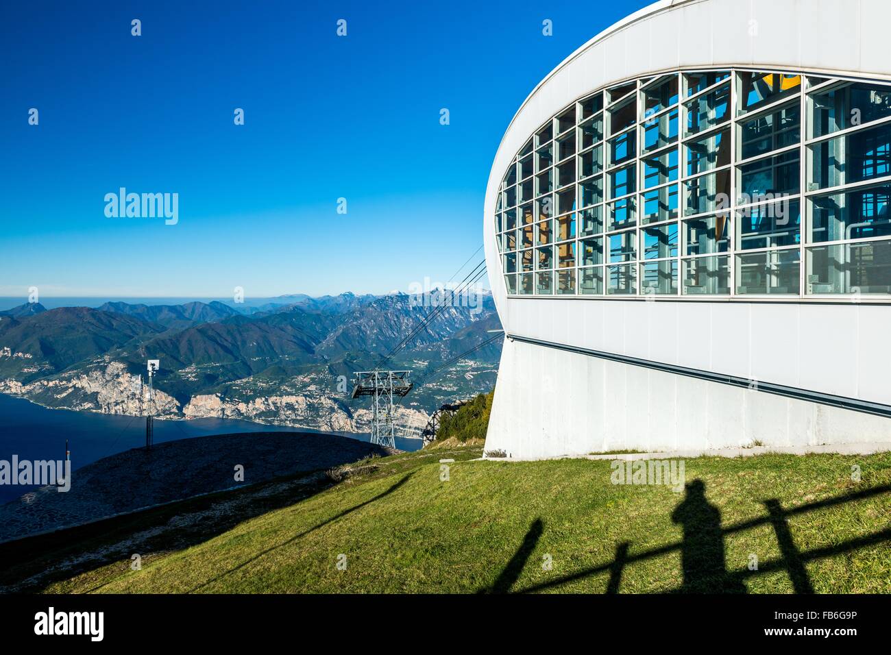 Cable Car, Monte Baldo, Malcesine, Gardasee, Lago di Garda ...