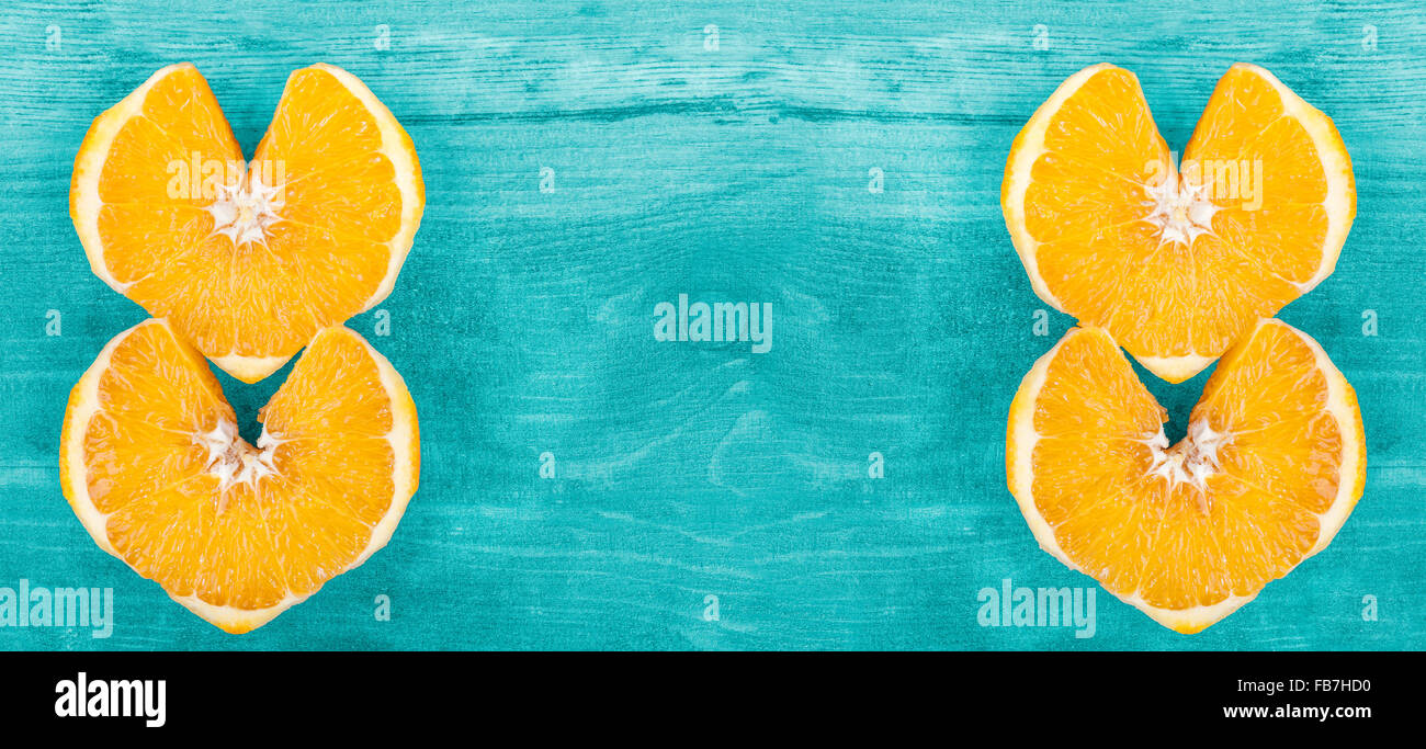 Orangen Blauer Hintergrund Stockfotos und -bilder Kaufen - Alamy