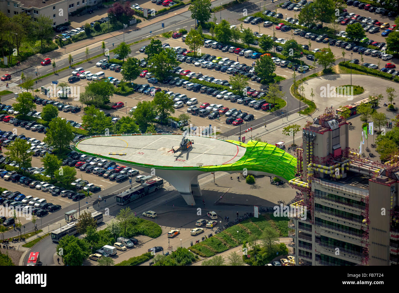 Luftaufnahme, Universitätsklinikums RWTH Aachen, Universitätsklinikums ...