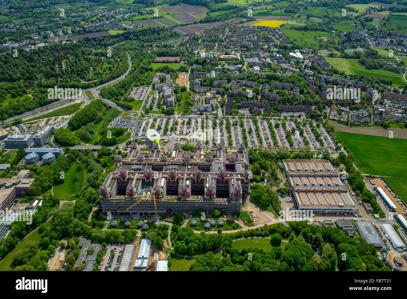 Luftaufnahme, Universitätsklinikums RWTH Aachen, Universitätsklinikums ...