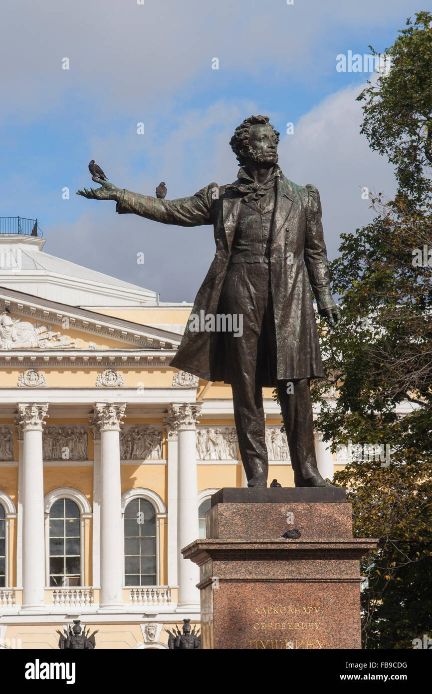 Russischer Dichter Alexander Pushkin Stockfotos und -bilder Kaufen - Alamy