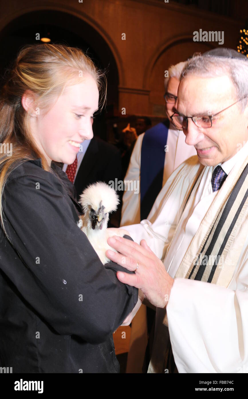 7. jährliche Segnung der Tiere in der Christ Church auf Park Avenue mit ...