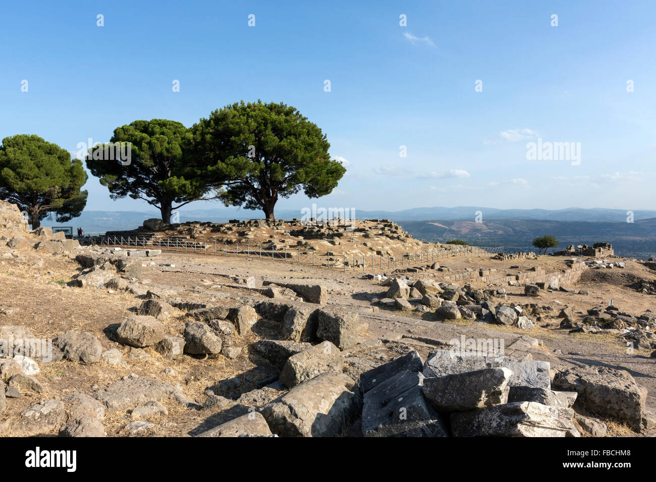 Zeus-Altar in Pergamon, Pergamon Akropolis, eine antike griechische ...