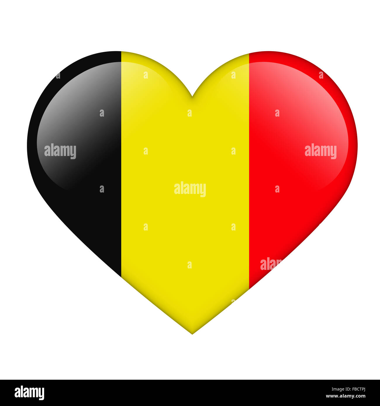 Die belgische Flagge Stockfotografie - Alamy