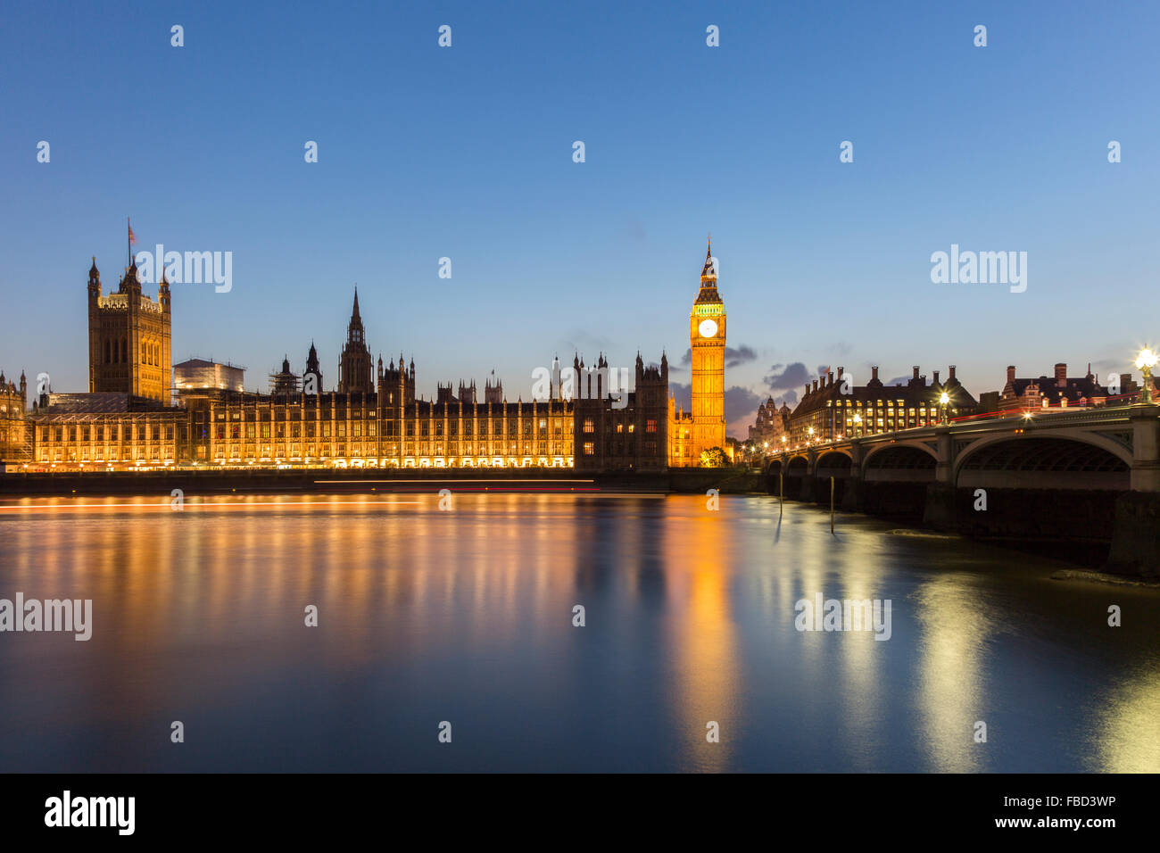 Der Elizabeth Tower Westminster Stockfotos und -bilder Kaufen - Alamy