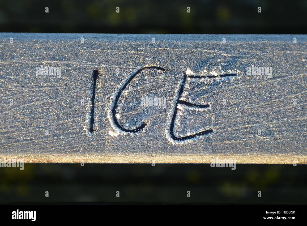 Dicke frostschicht Stockfotos und -bilder Kaufen - Alamy