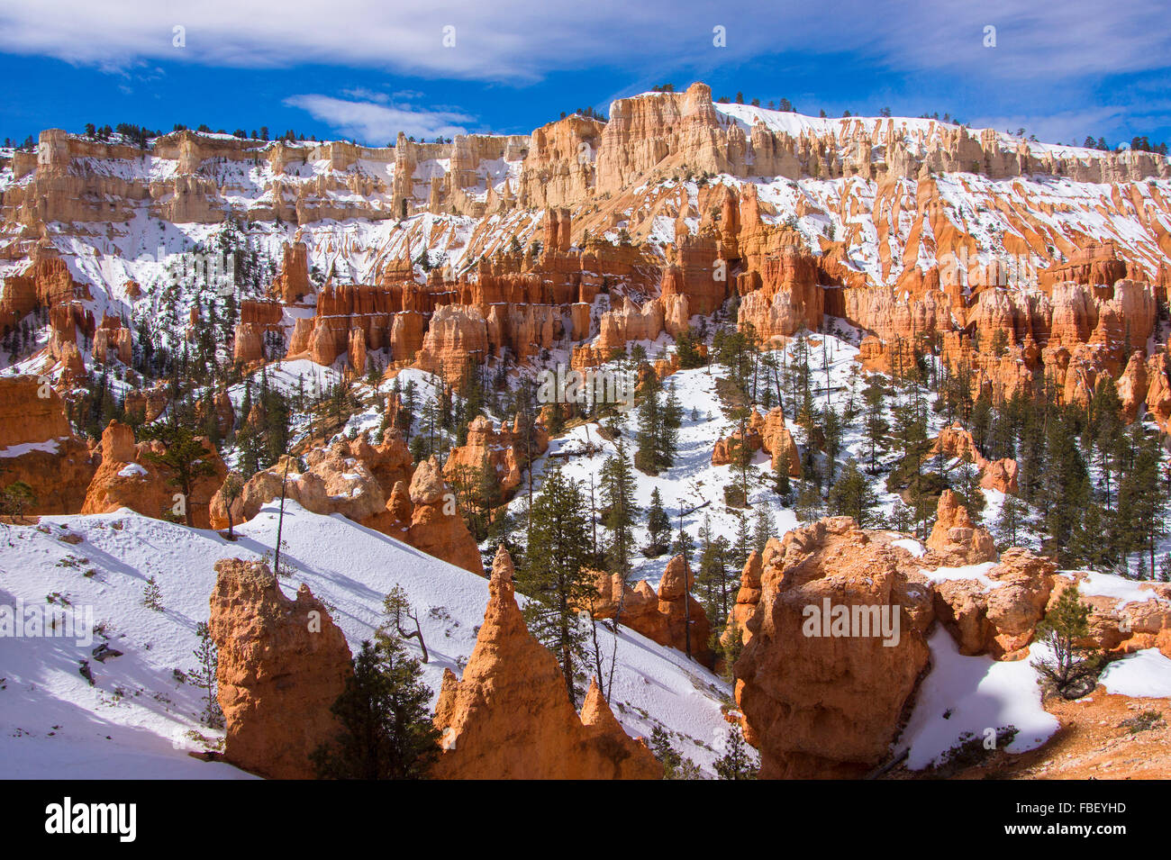 Winter im Bryce Canyon Stockfotografie - Alamy