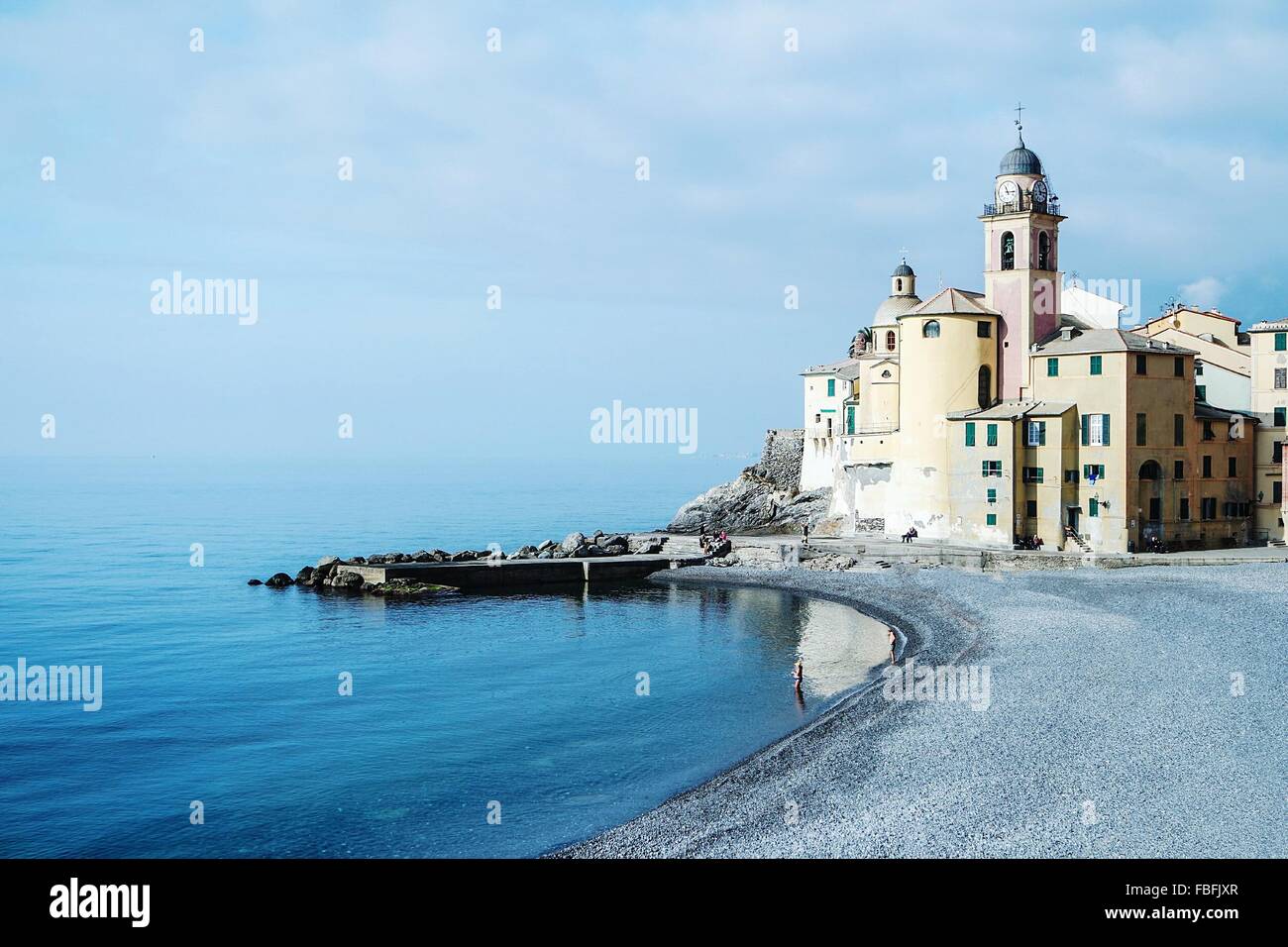 Rapallo Beach Stockfotos und -bilder Kaufen - Alamy