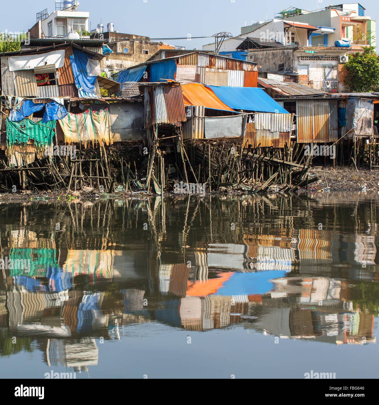 Vietnamese Architecture Slum Stockfotos und -bilder Kaufen - Alamy