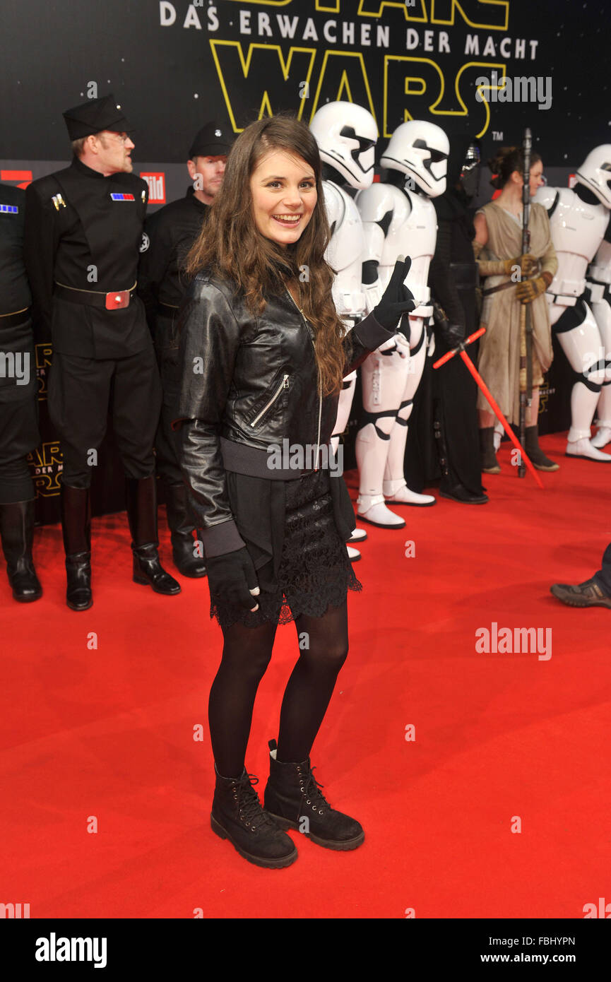 "Star Wars - das Erwachen der macht" Premiere im Zoo Palast Berlin mit: Joyce Ilg Where: Berlin ...