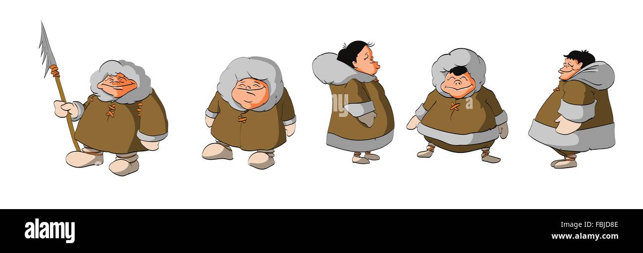 Inuit eskimo and spear -Fotos und -Bildmaterial in hoher Auflösung – Alamy