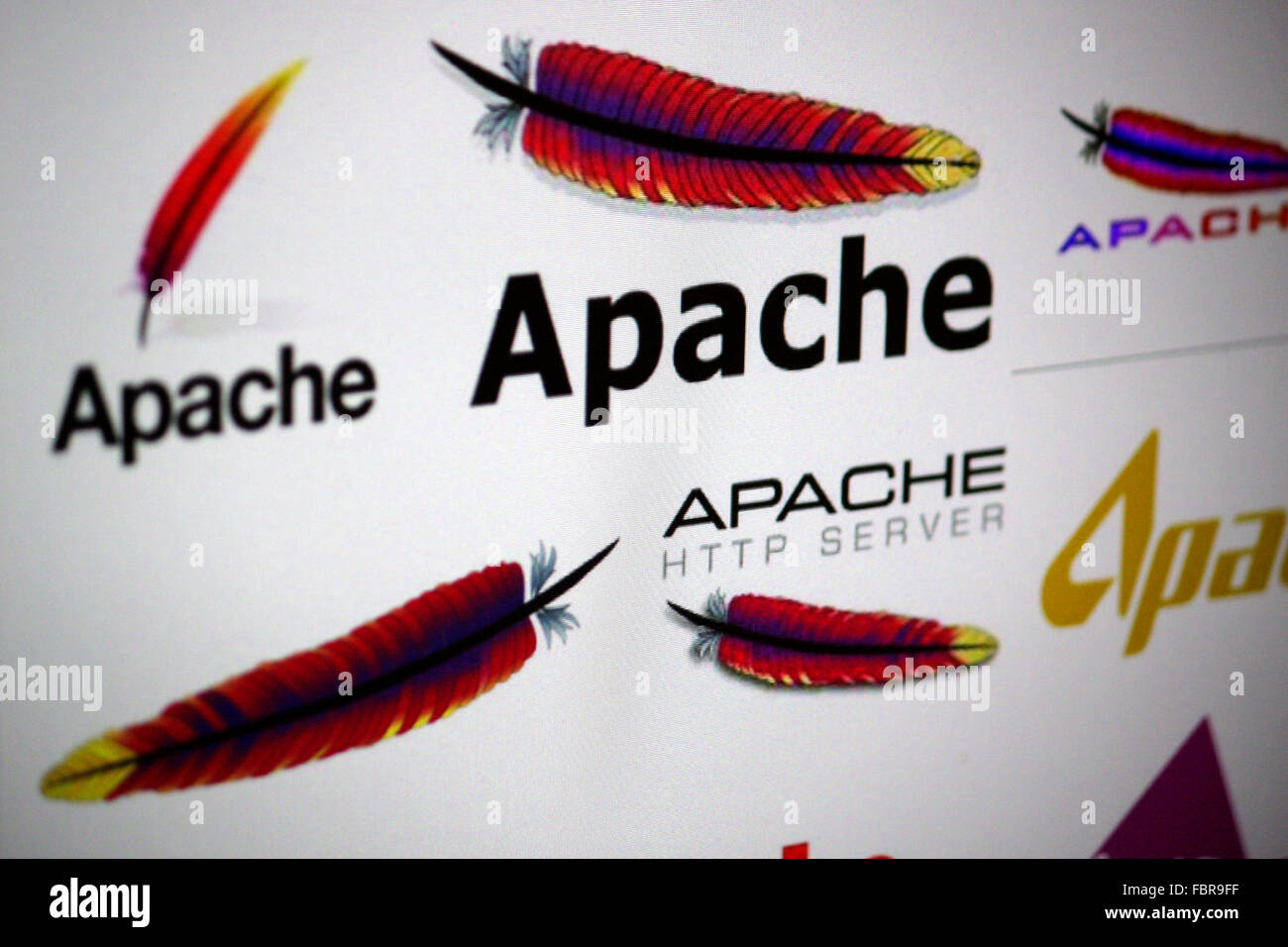 Apache logo -Fotos und -Bildmaterial in hoher Auflösung – Alamy