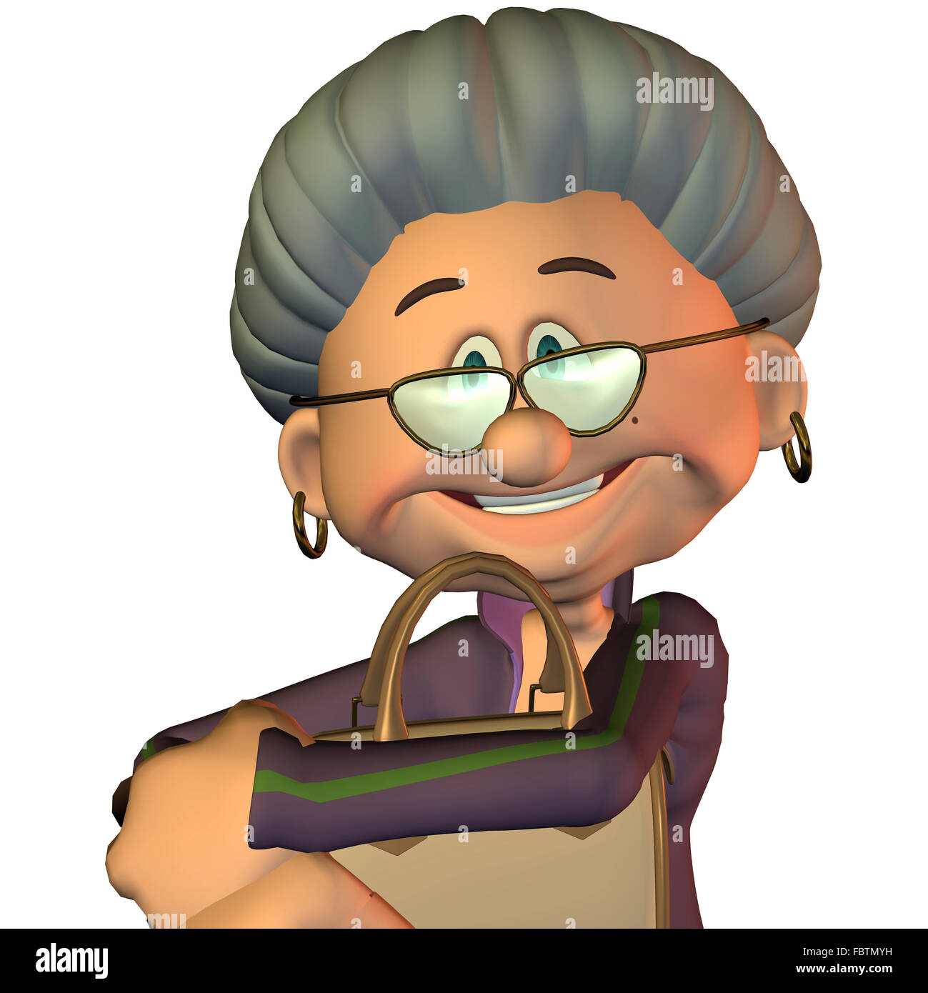 Granny Cartoon Stockfotos & Granny Cartoon Bilder - Seite 3 - Alamy