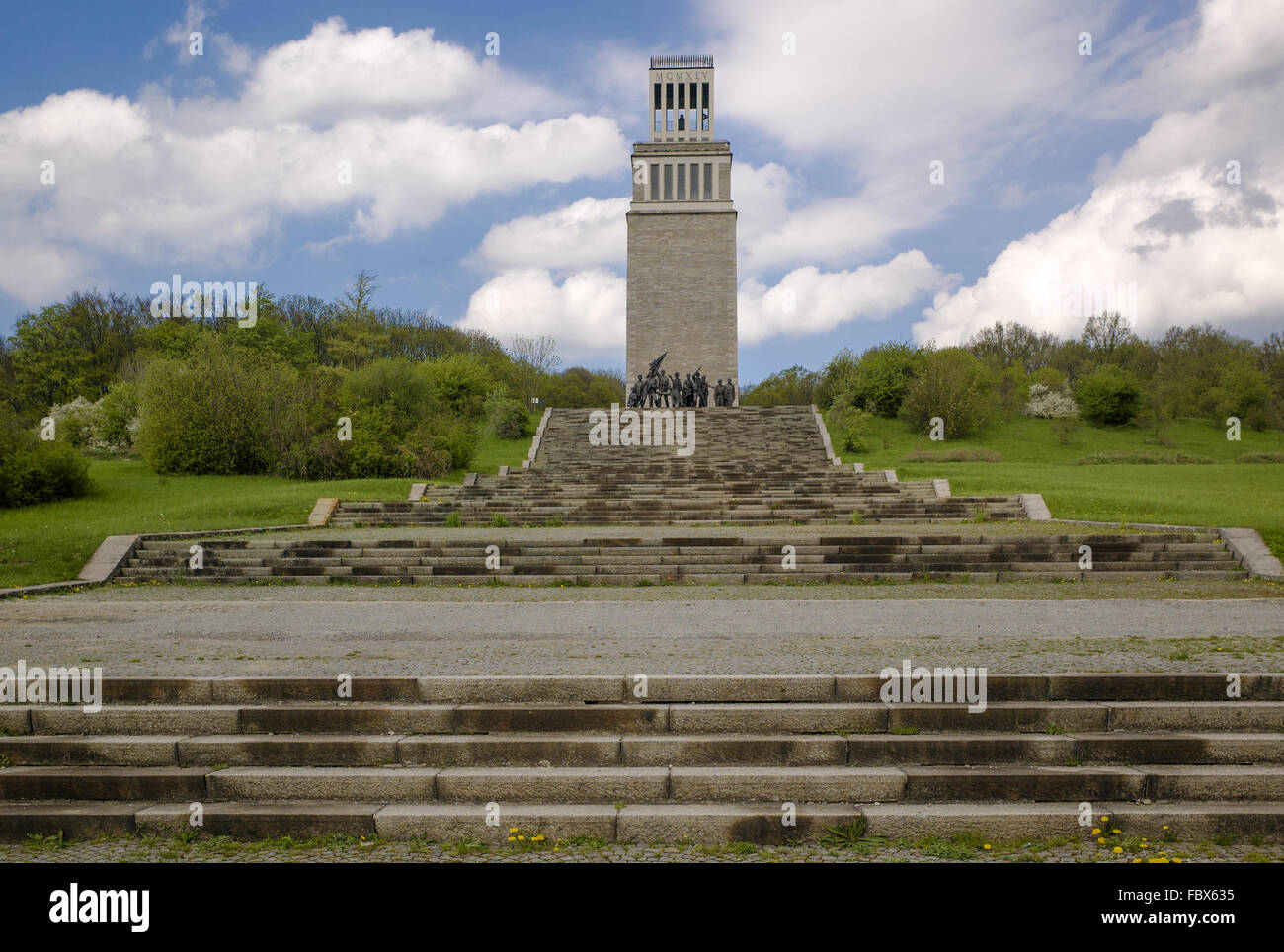 Monument Buchenwald Concentration Camp Stockfotos und -bilder Kaufen ...
