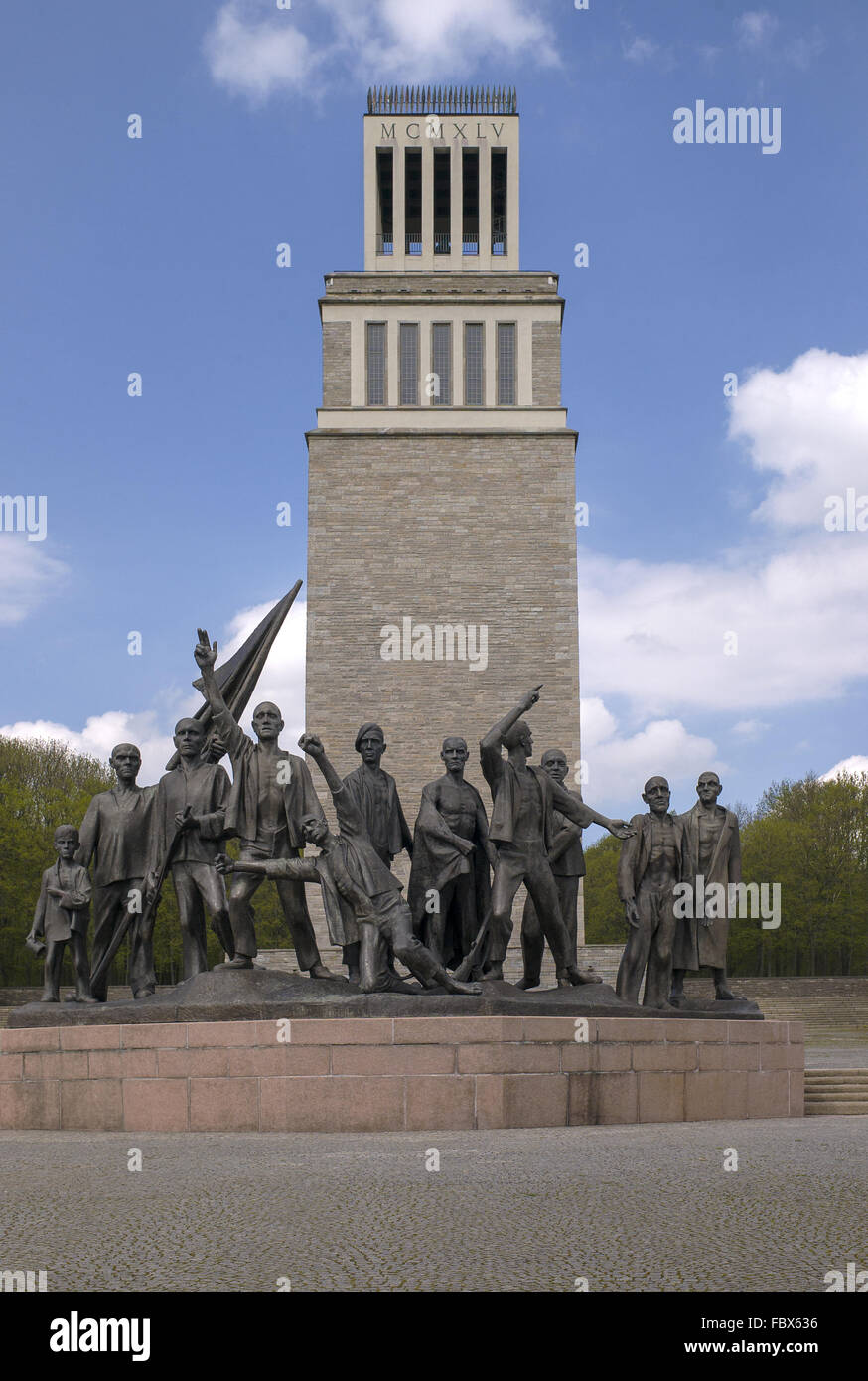 Monument Buchenwald Concentration Camp Stockfotos und -bilder Kaufen ...