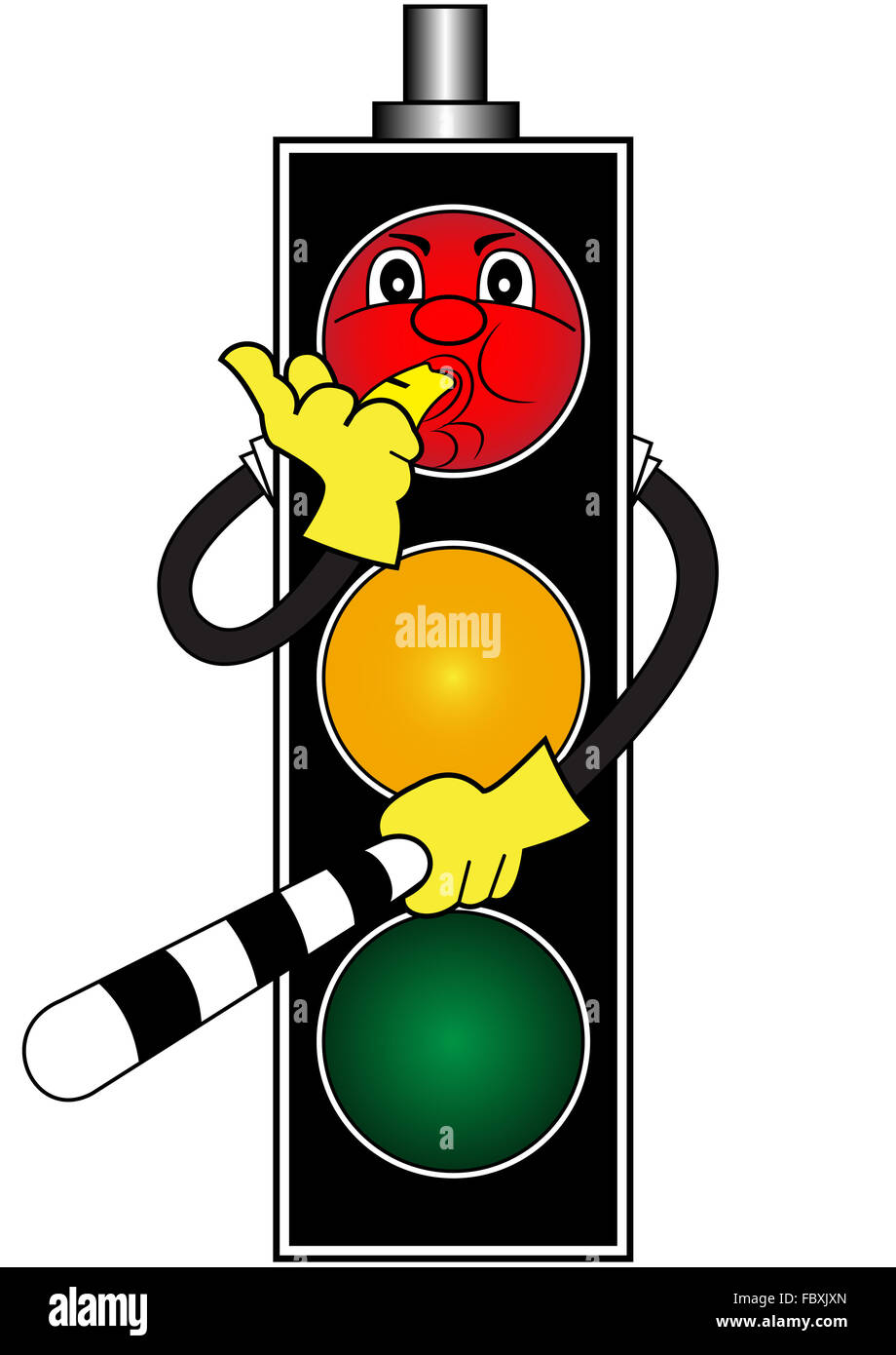 Cartoon rote Ampel Stockfotografie Alamy cartoon-rote-ampel-stockfotografie-alamy