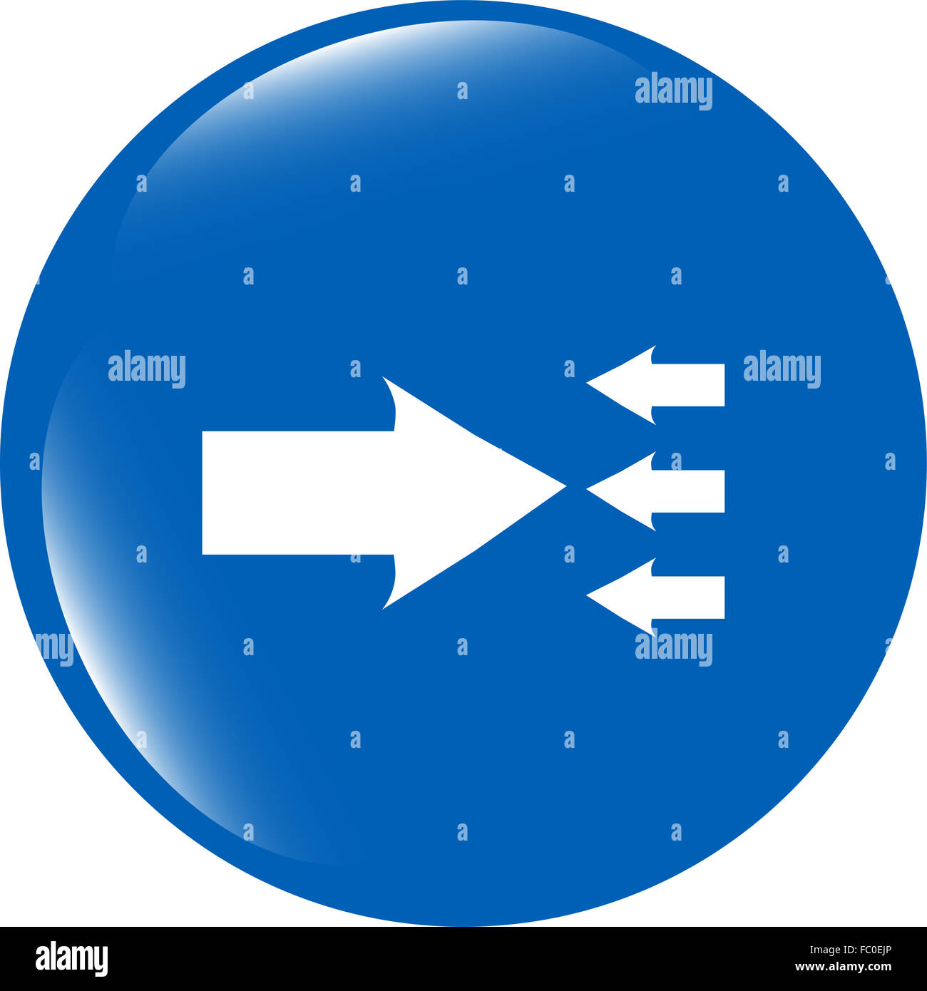 Pfeil icon -Fotos und -Bildmaterial in hoher Auflösung – Alamy