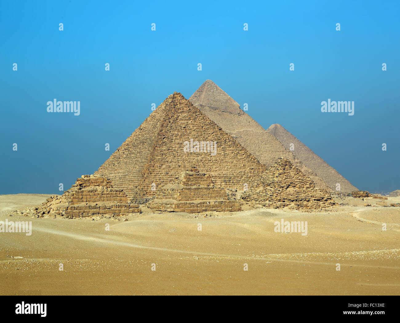 Die Pyramiden In Egypt Stockfotos und -bilder Kaufen - Alamy