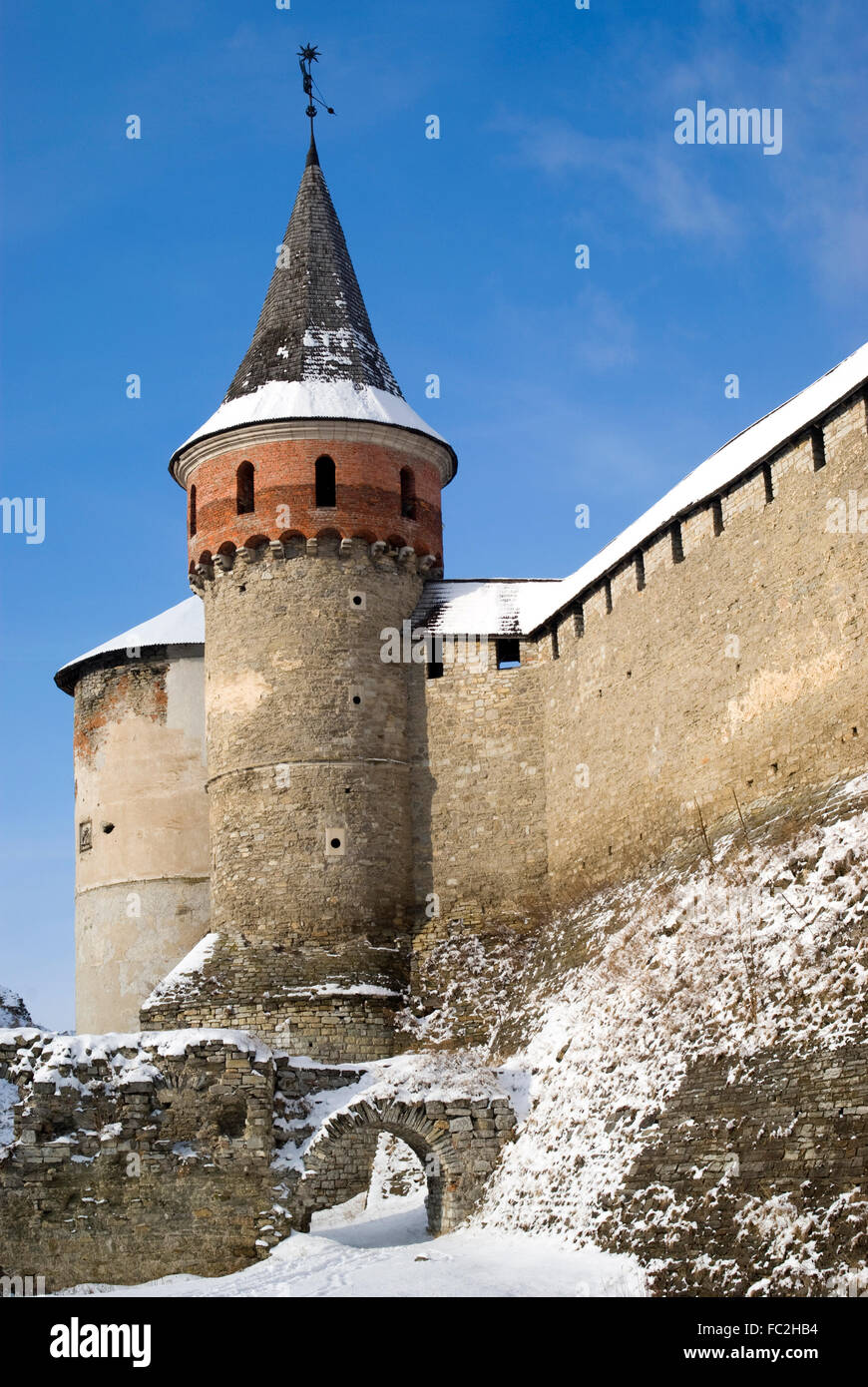 Ukraine kamianets podilskyi castle architecture -Fotos und ...
