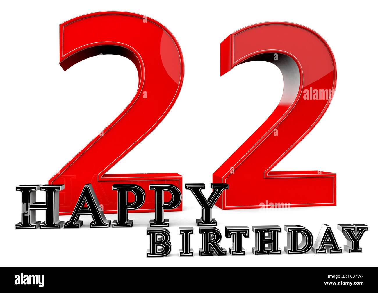 22 jahre geburtstag -Fotos und -Bildmaterial in hoher Auflösung – Alamy