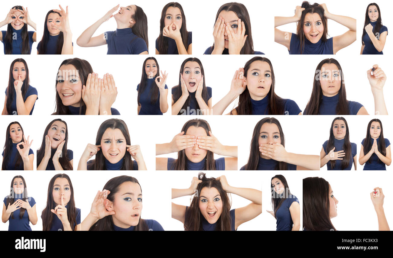 Verschiedene gesten -Fotos und -Bildmaterial in hoher Auflösung – Alamy