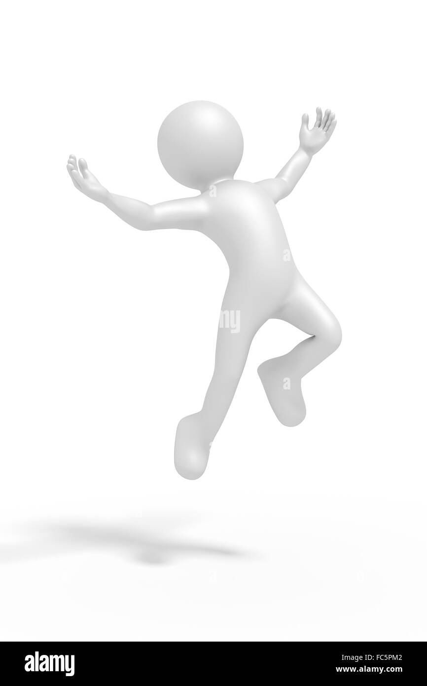 Mann springt Schwarzweiß-Stockfotos und -bilder - Alamy