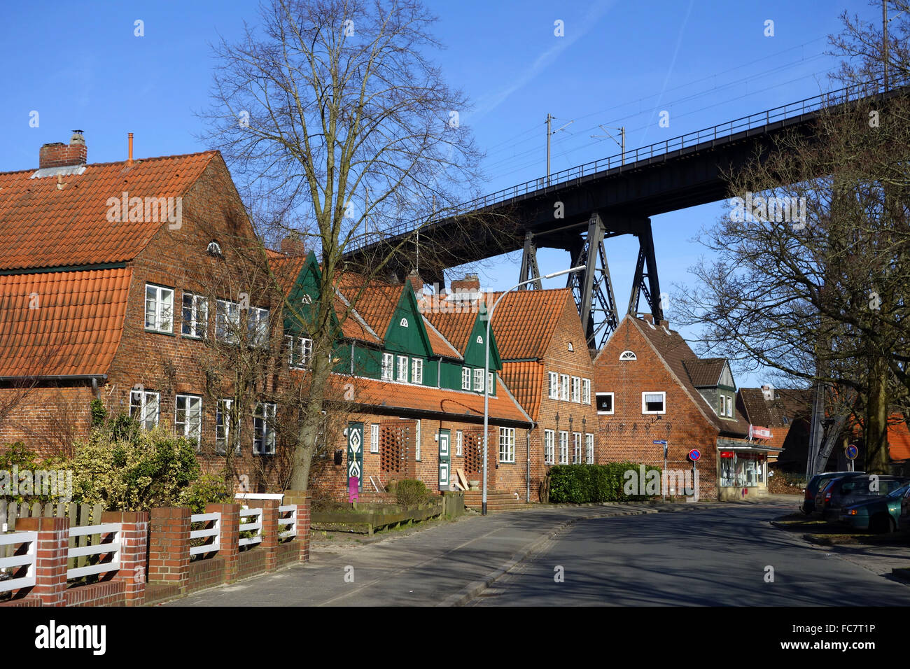 Rendsburg Railway Bridge Stockfotos und -bilder Kaufen - Alamy