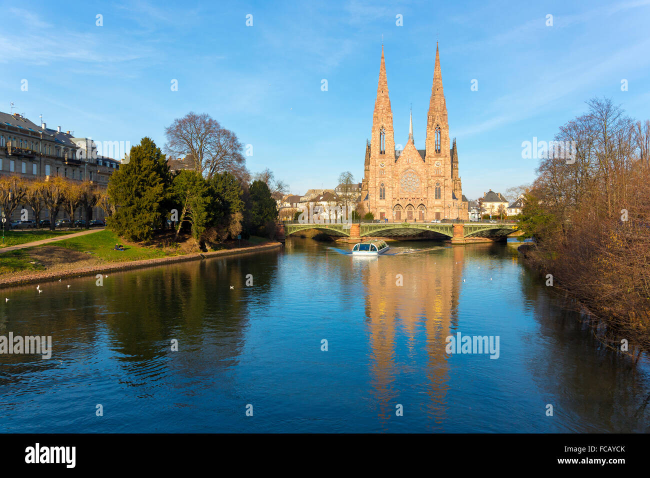 Strasbourg Sightseeing Boat Stockfotos und -bilder Kaufen - Alamy