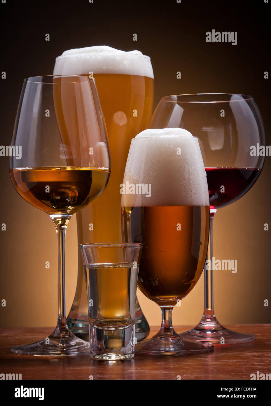 Bier Flaschen für das Branding Stockfotografie - Alamy