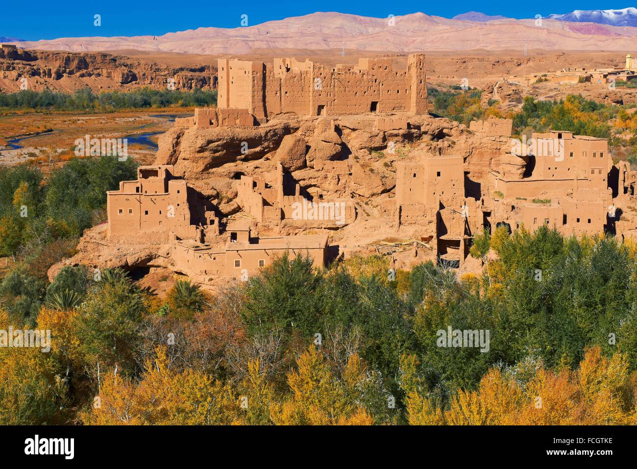 Alten Kasbah Itran, El Kelaa M´Gouna, Vallée des Roses, Rosental, Sous ...
