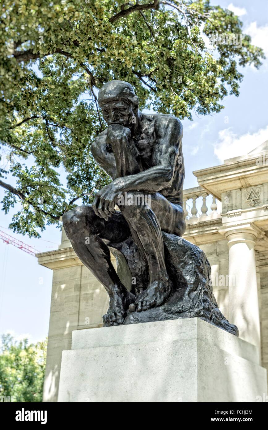 The Thinker Statue Stockfotos und -bilder Kaufen - Alamy