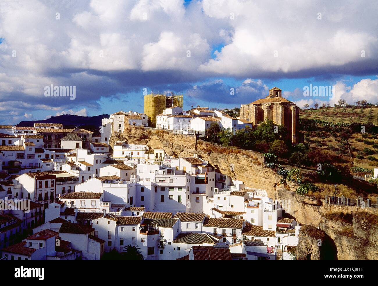 Setenil De Las Bodegas Panorama Stockfotos und -bilder Kaufen - Alamy