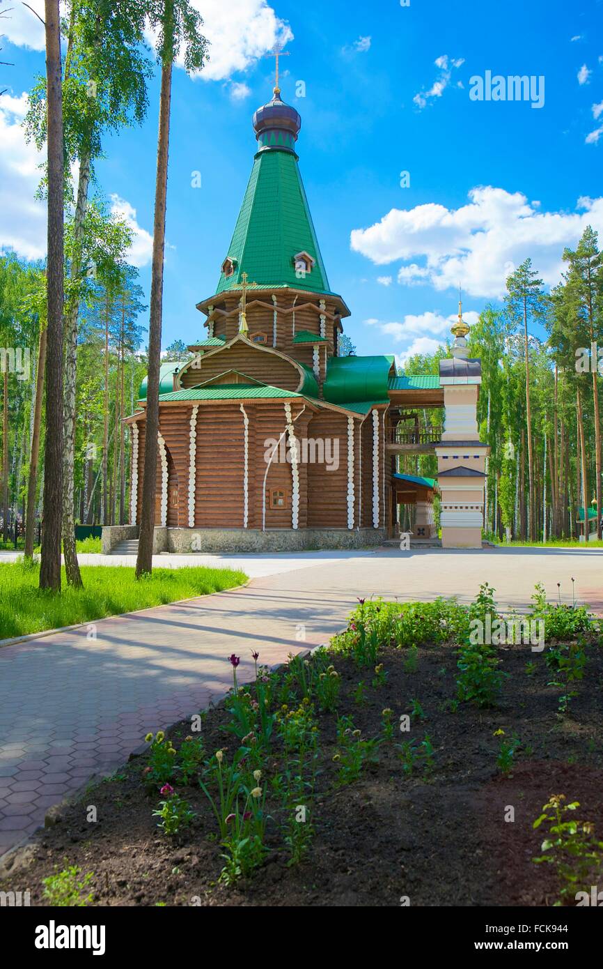 Ganina Yama - Romanov Familie Memorial mit sieben Kirchen, eine für ...
