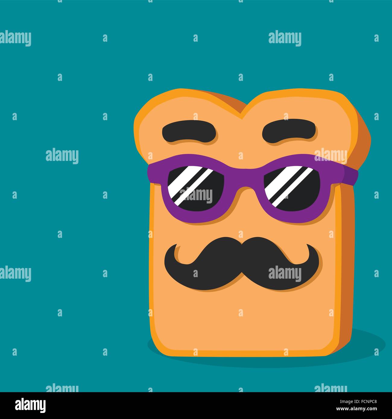 Cartoon lustig brot -Fotos und -Bildmaterial in hoher Auflösung – Alamy