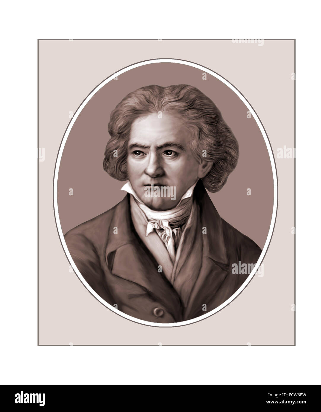 German Composer Ludwig Van Beethoven Stockfotos und -bilder Kaufen - Alamy