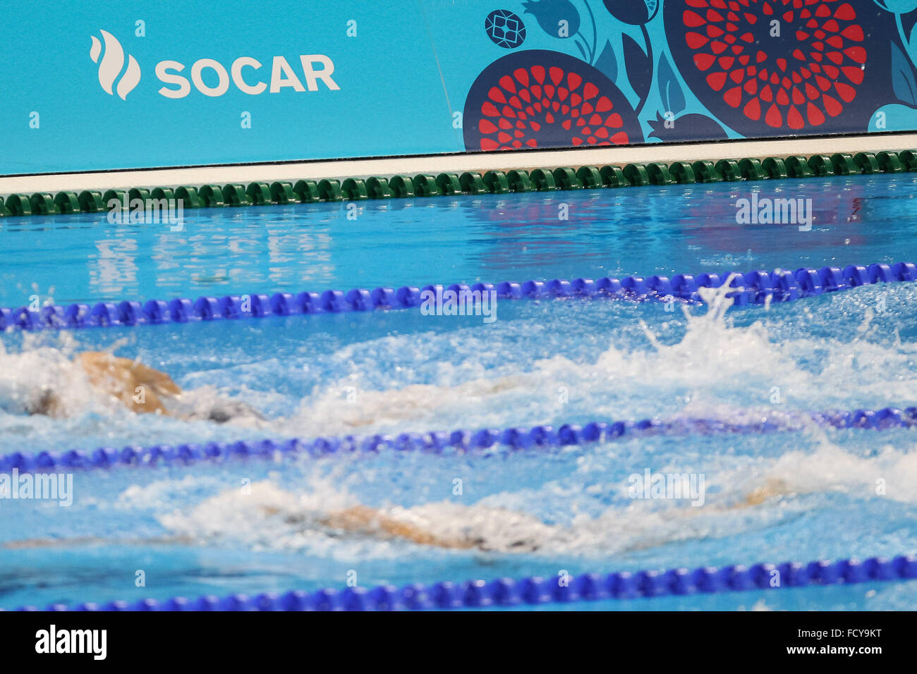 Herren 400m freistil finale schwimmen baku aquatics center baku2015 -Fotos und -Bildmaterial in ...