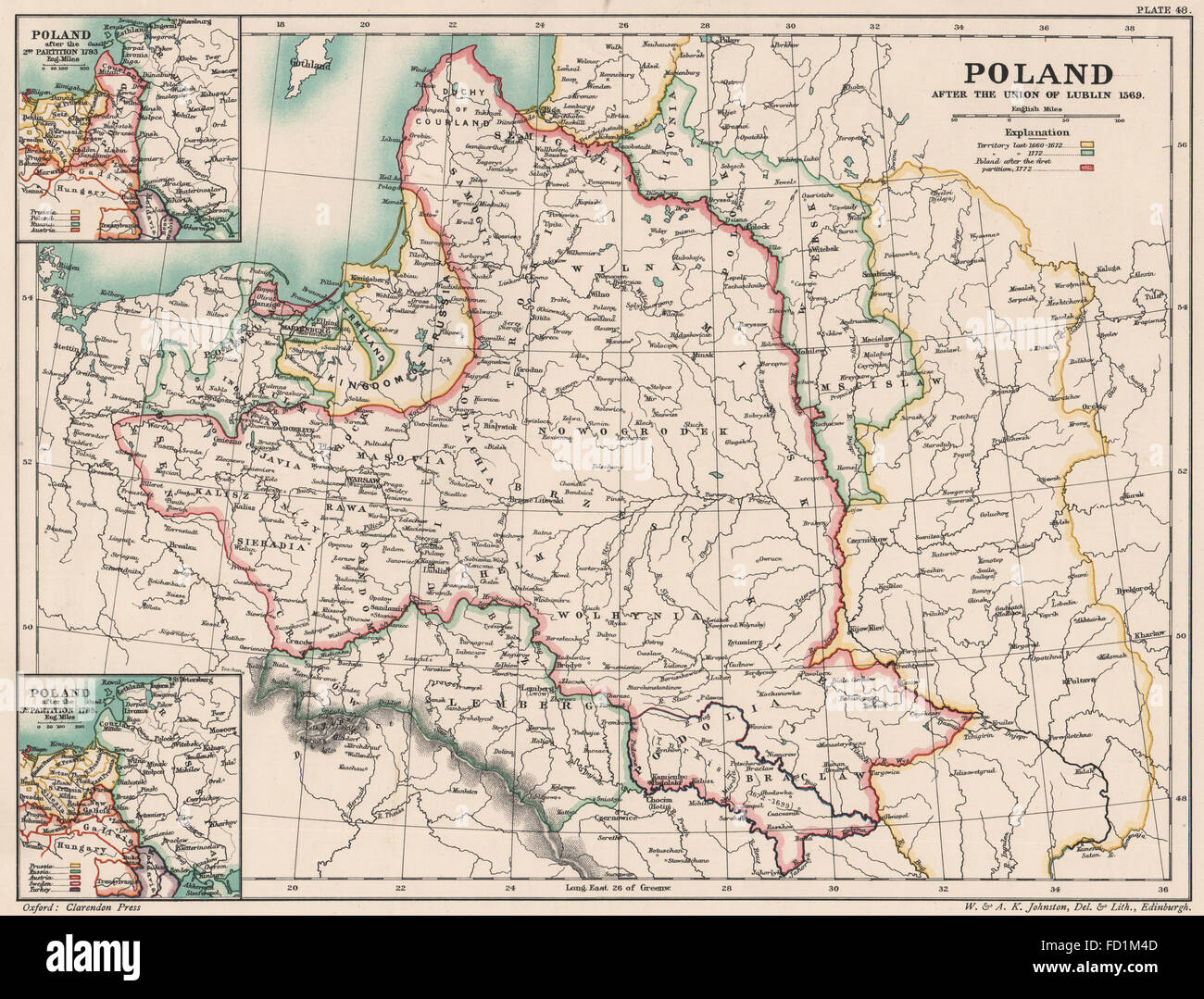 Lublin poland europe map -Fotos und -Bildmaterial in hoher Auflösung ...