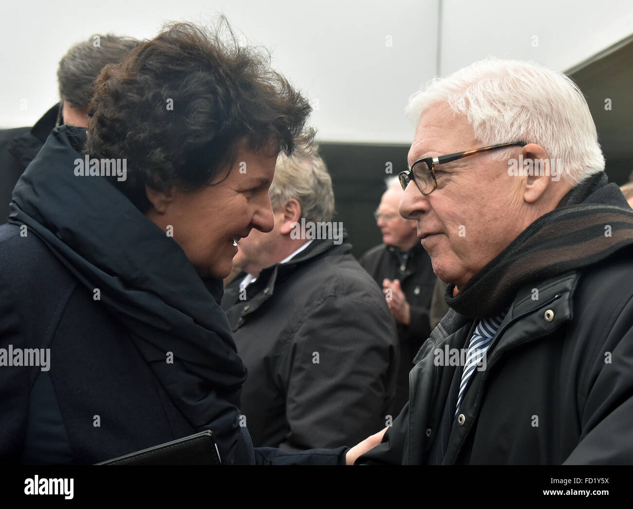 Oranienburg, Deutschland. 17. Januar 2016. Präsident des Landtages ...