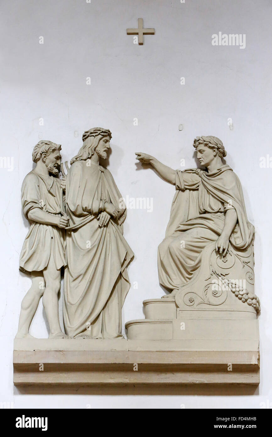 Verurteilung Jesu durch Pontius Pilatus. Die imperialen Kathedrale ...