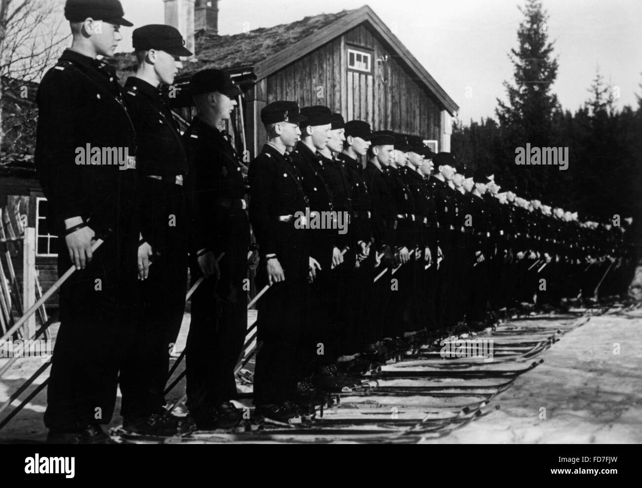 Deutsche Pimpfe am Nordwall, 1943 Stockfotografie - Alamy