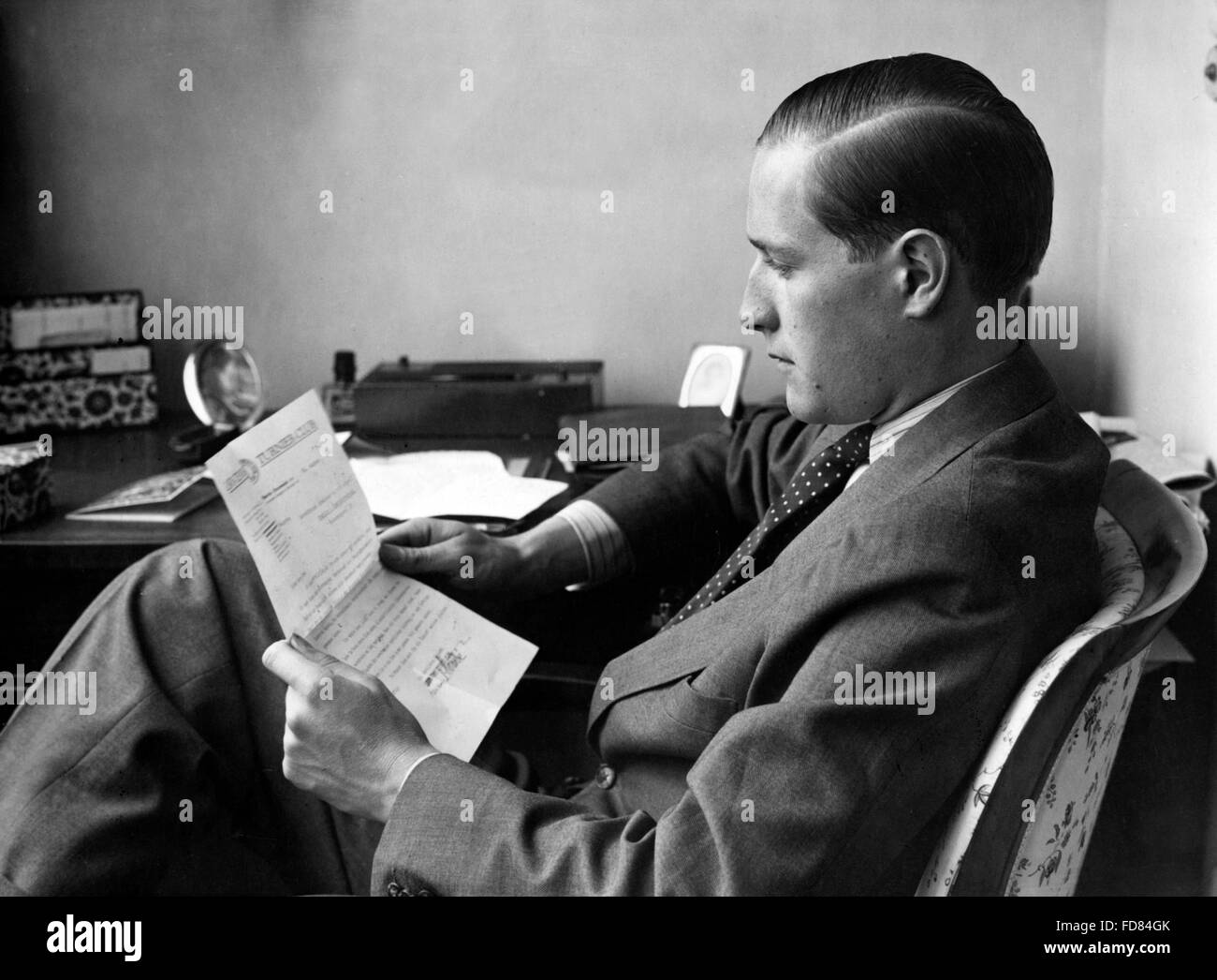 Porträt gottfried von cramm -Fotos und -Bildmaterial in hoher Auflösung ...