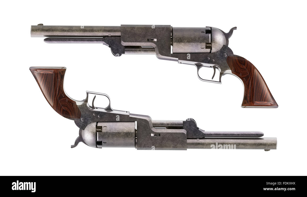 Antike revolver -Fotos und -Bildmaterial in hoher Auflösung – Alamy