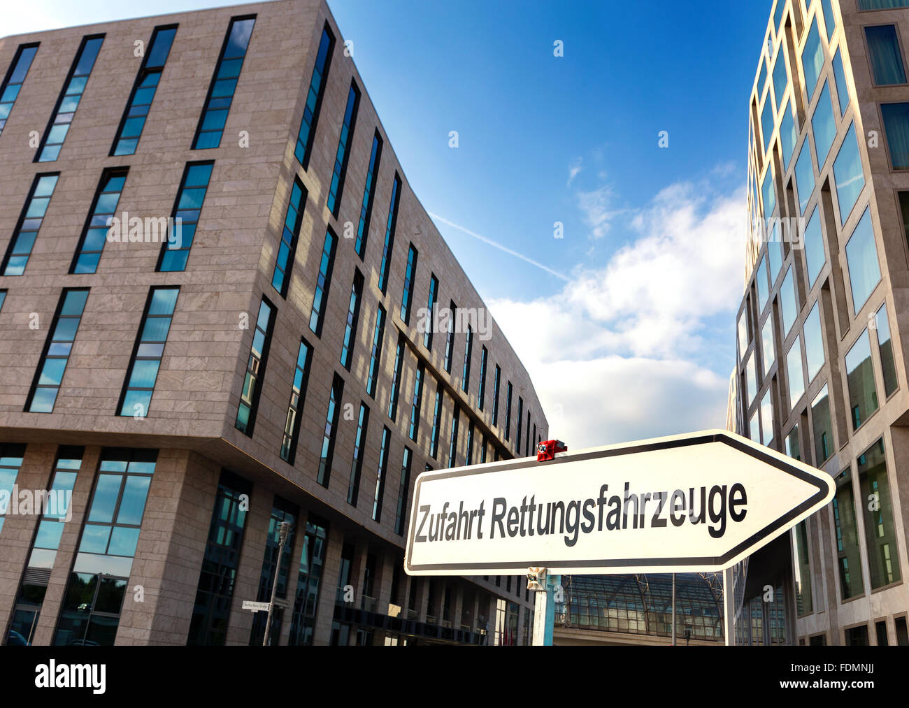 Verkehrszeichen, Fußweg Zeichen, Zugang, Einsatzfahrzeug ...