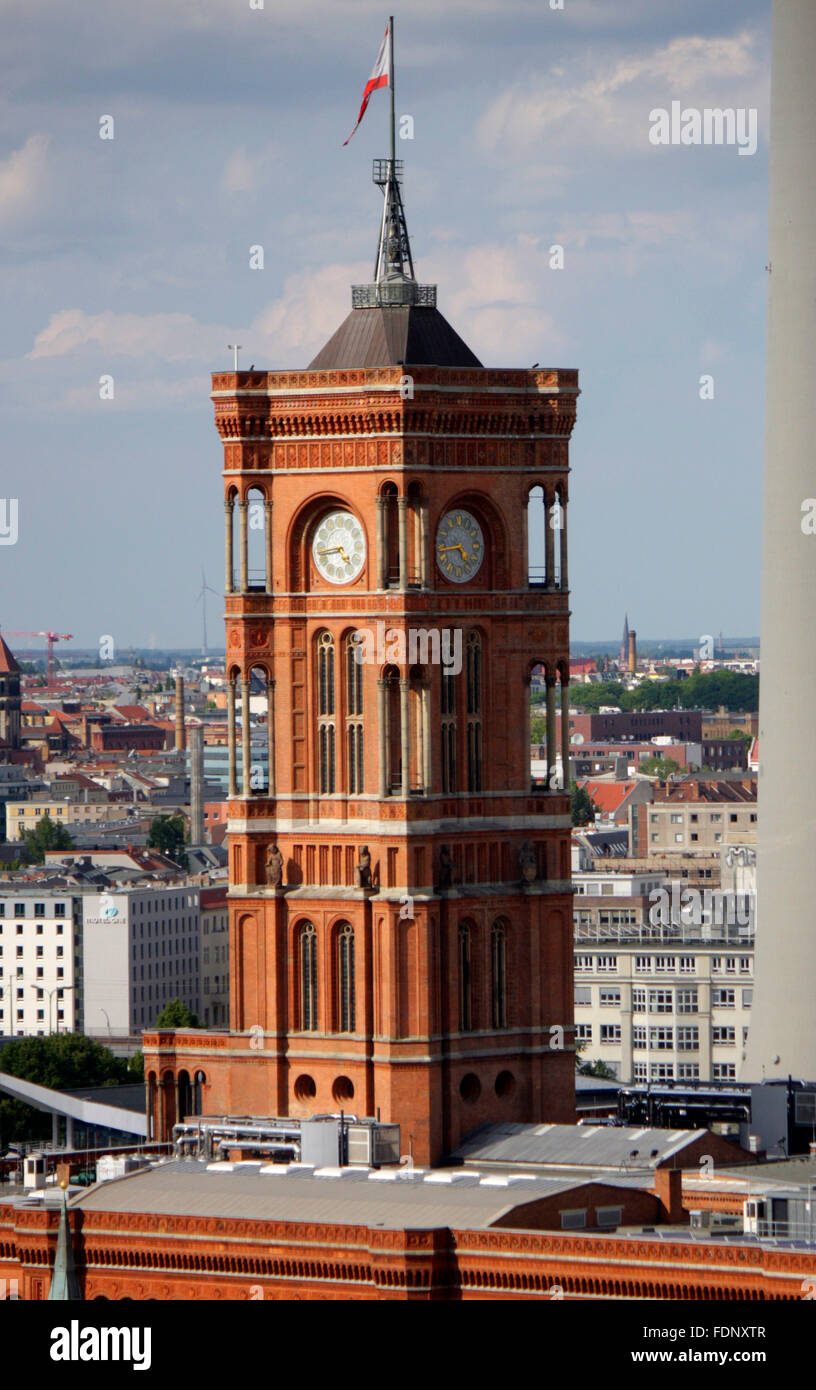 Rotes Rathaus Stockfotos und -bilder Kaufen - Alamy