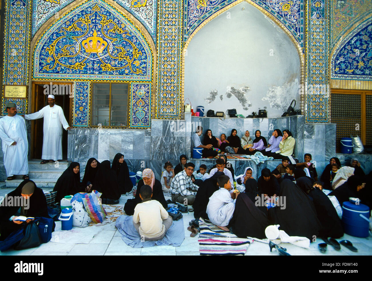 Samarra Irak Ali El Hadi Moschee (al - Rawdha Al Askariyah) hält die ...
