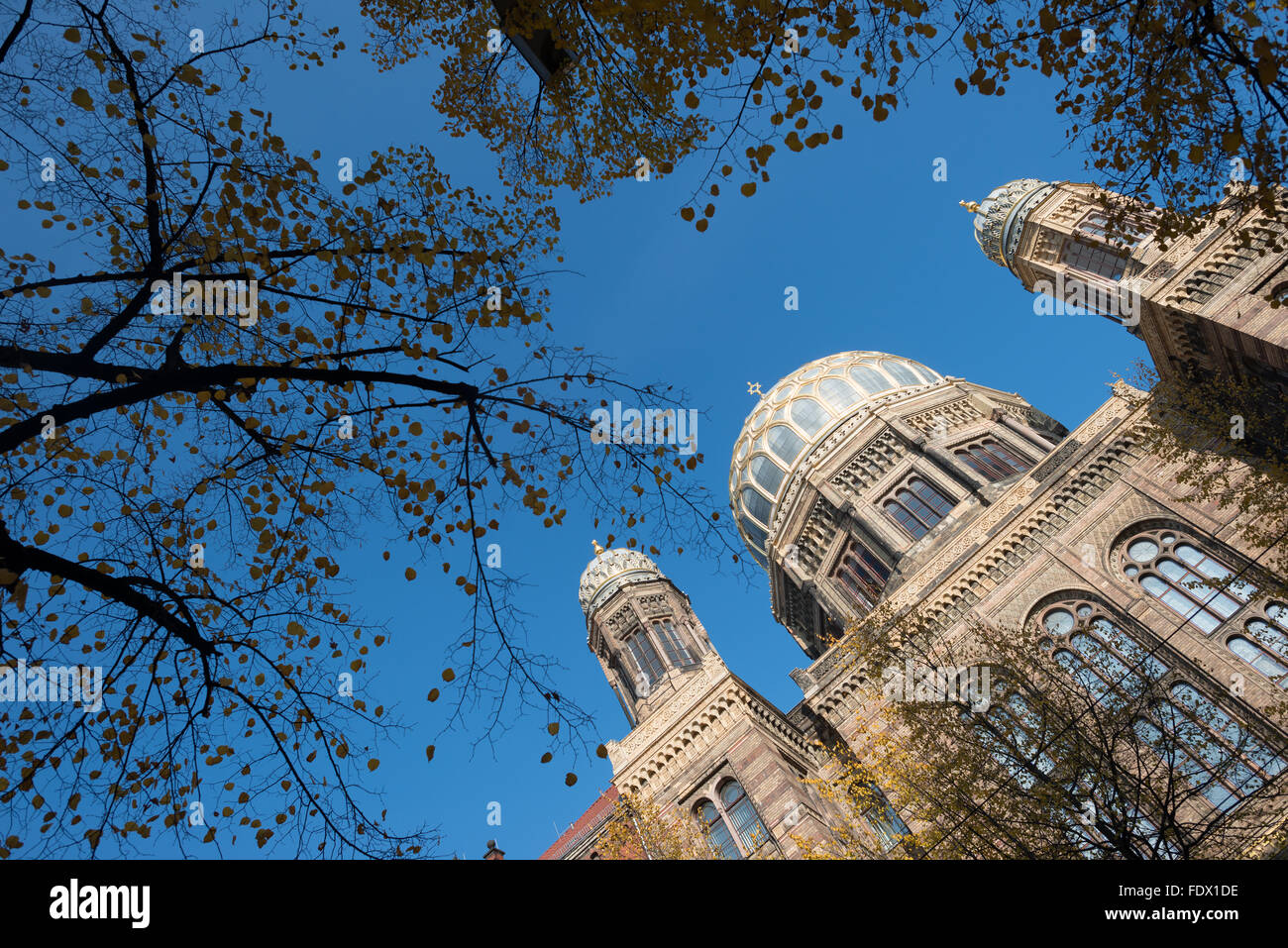 Berlin, Deutschland, neue Synagoge in der Oranienburger Straße in ...