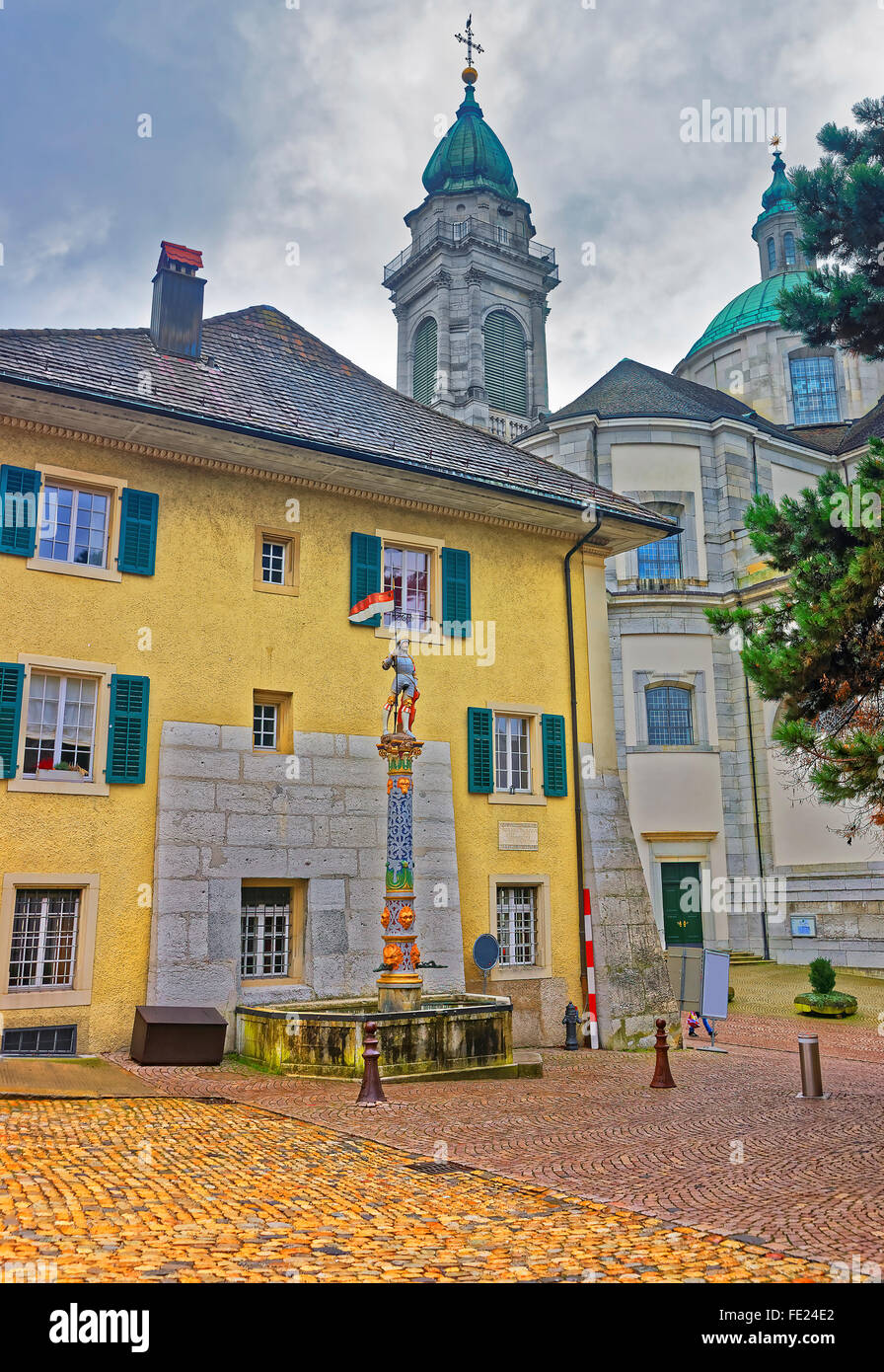 Solothurn old town on aare -Fotos und -Bildmaterial in hoher Auflösung ...