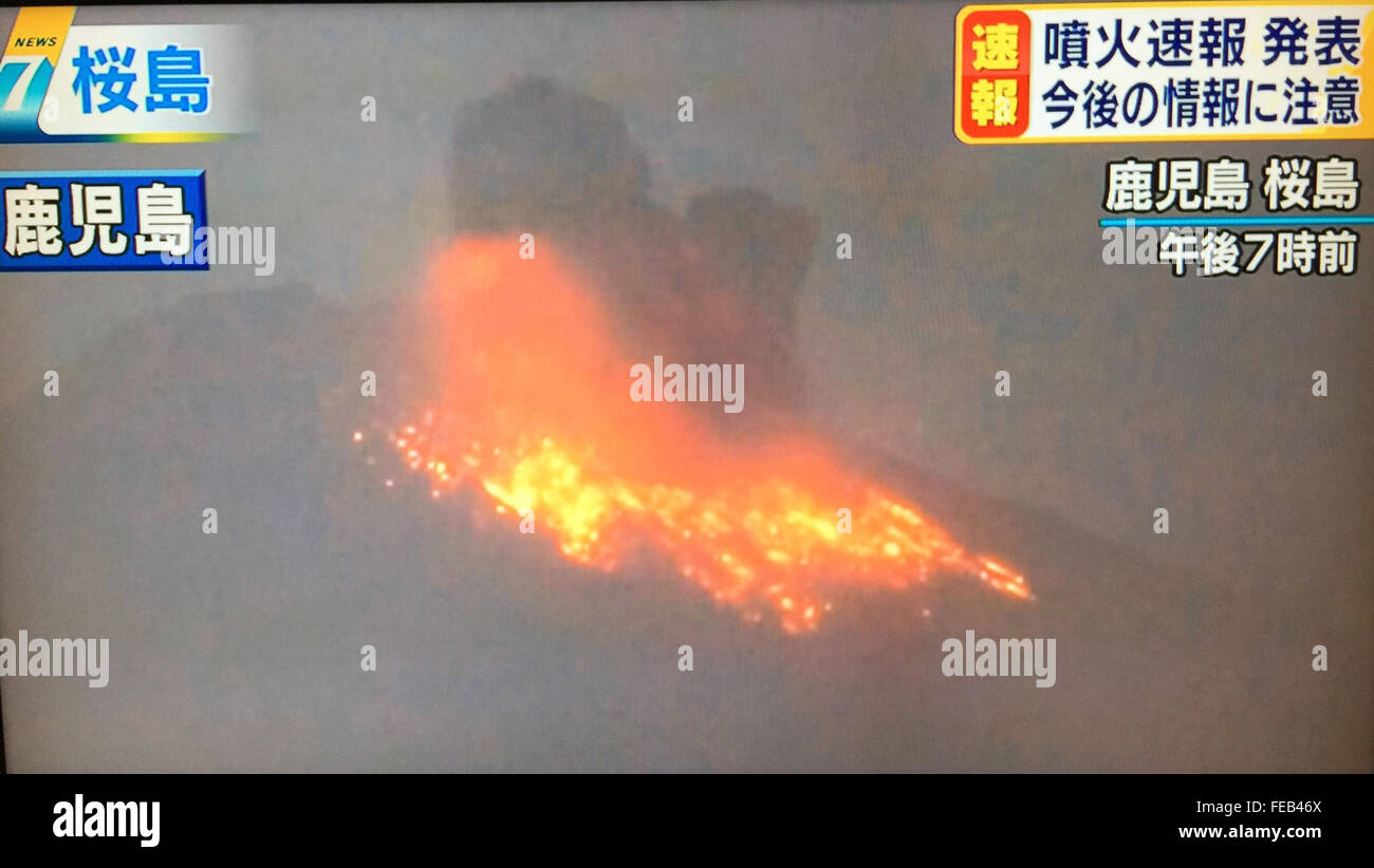 Sakurajima eruption -Fotos und -Bildmaterial in hoher Auflösung – Alamy